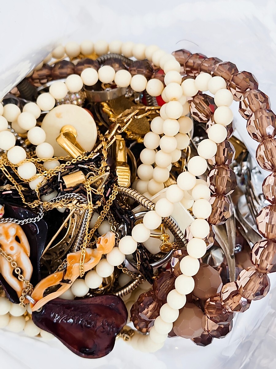 Yahoo!オークション - #sh1 イミテーション アクセサリー1kg ネックレ...