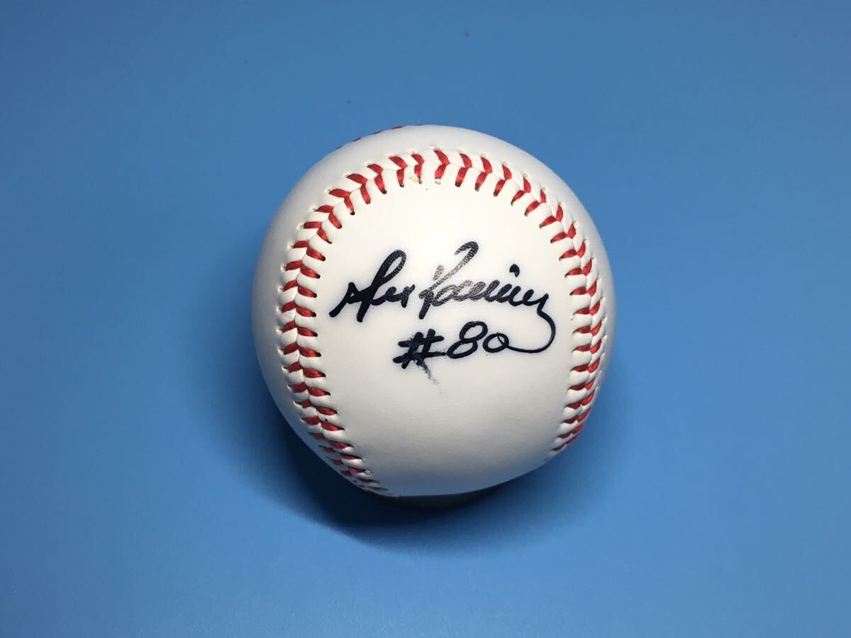 Yahoo!オークション - 横浜DeNAベイスターズOB ラミレス監督直筆サイン...