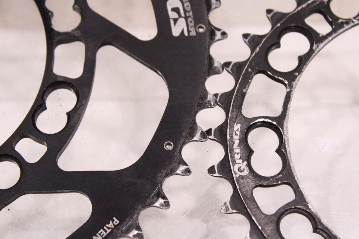 日本代購代標第一品牌【樂淘letao】－☆ROTOR ローター QRINGS 50T/34T BCD 110mm 4ARM 楕円チェーンリング