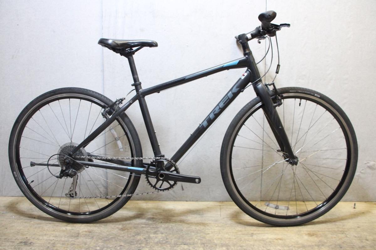 Yahoo!オークション - TREK FX2 トレック クロスバイク SHIMANO 1X9S ...