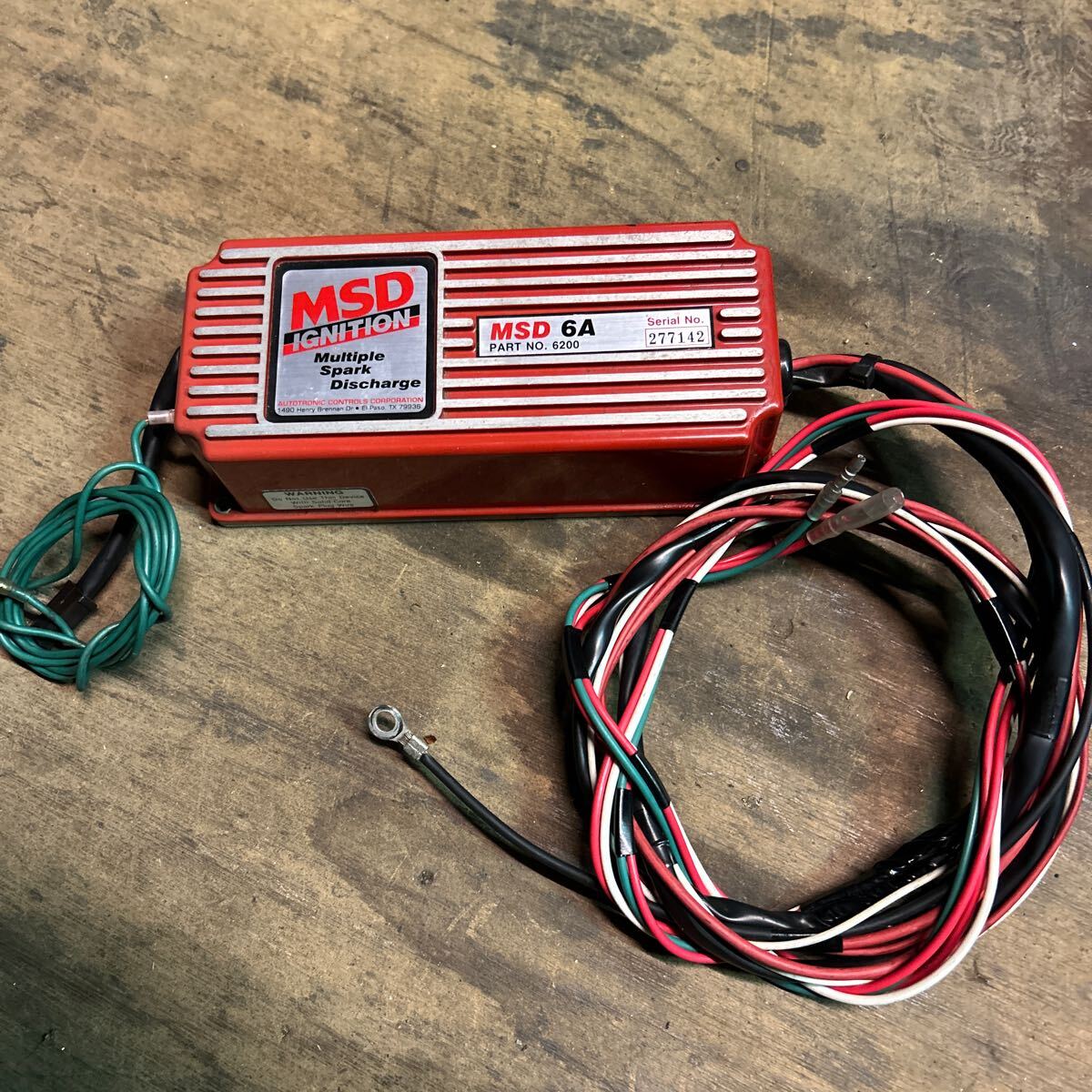 Yahoo!オークション - MSD 6A No.6200 イグニッションコントロール AE8...