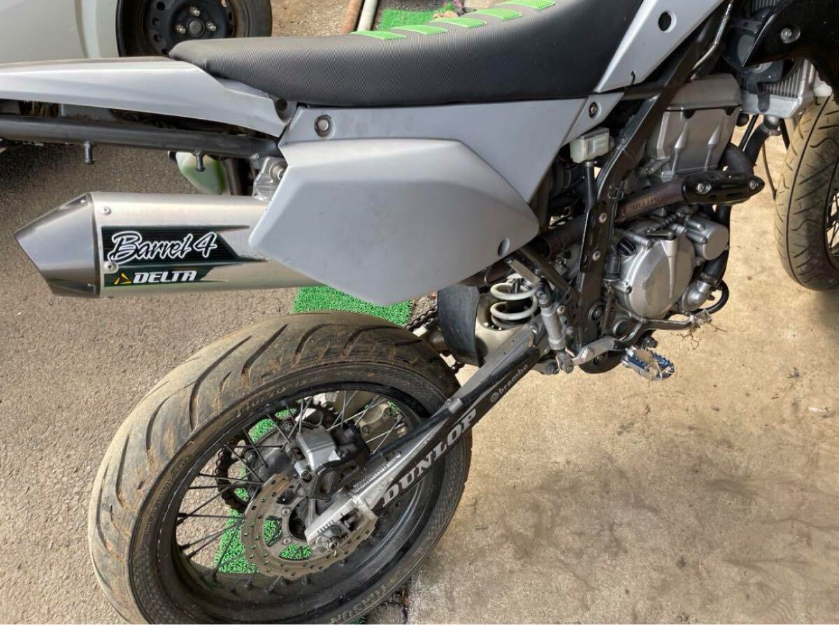 Yahoo!オークション - kawasaki Dトラッカー250x インジェクション デ...