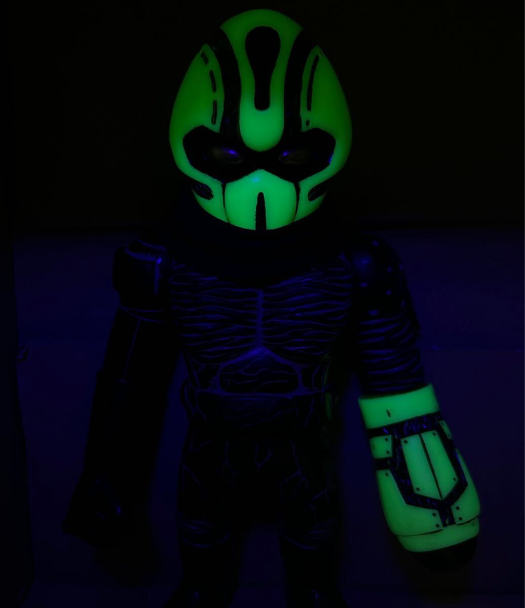 Yahoo!オークション - リアルヘッド ナックルマン カオスマン 蓄光 真...