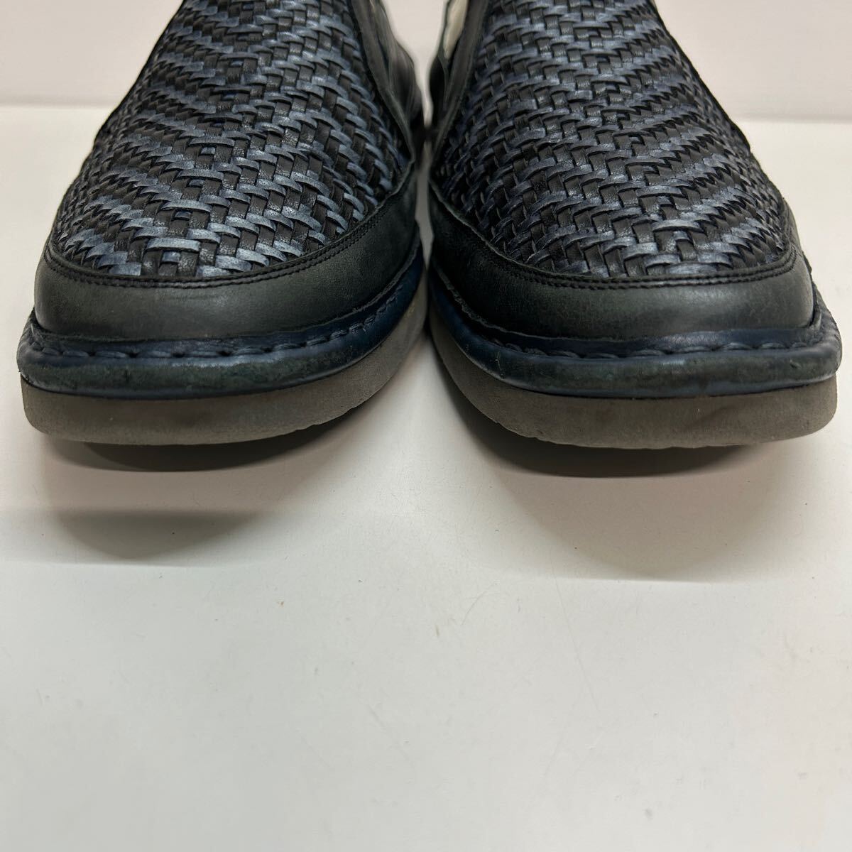 Yahoo!オークション - H637 LANVIN ランバン メンズ ローファー スリッ...