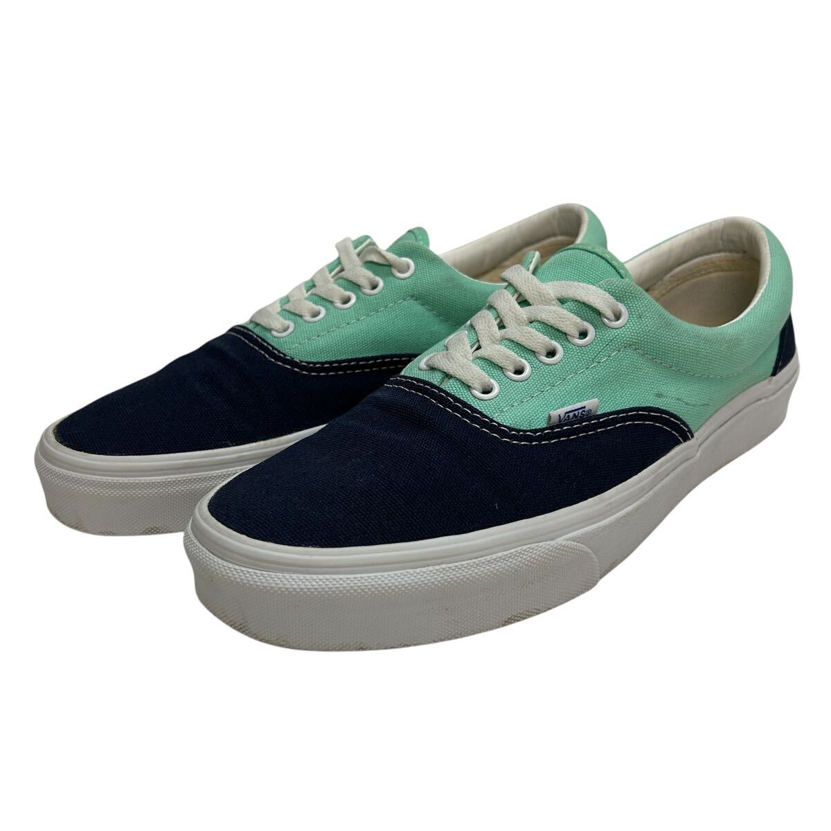 J098 VANS バンズ ERA エラ 男女兼用 スニーカー US9 27cm ネイビー 水色 キャンバス(27.0cm)｜売買されたオークション情報、yahooの商品情報をアーカイブ公開 ...