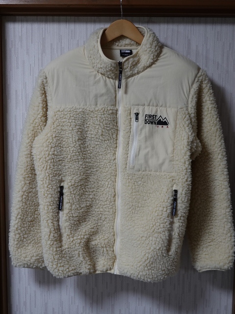 1014 FIRST DOWN ファーストダウン フリースジャケット L(Lサイズ)｜売買されたオークション情報、yahooの商品情報をアーカイブ公開 - オークファン（aucfan.com）