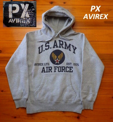 Yahoo!オークション - PX AVIREXアヴィレックスパーカーグレーM USARMY...