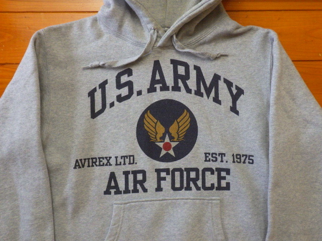 Yahoo!オークション - PX AVIREXアヴィレックスパーカーグレーM USARMY...
