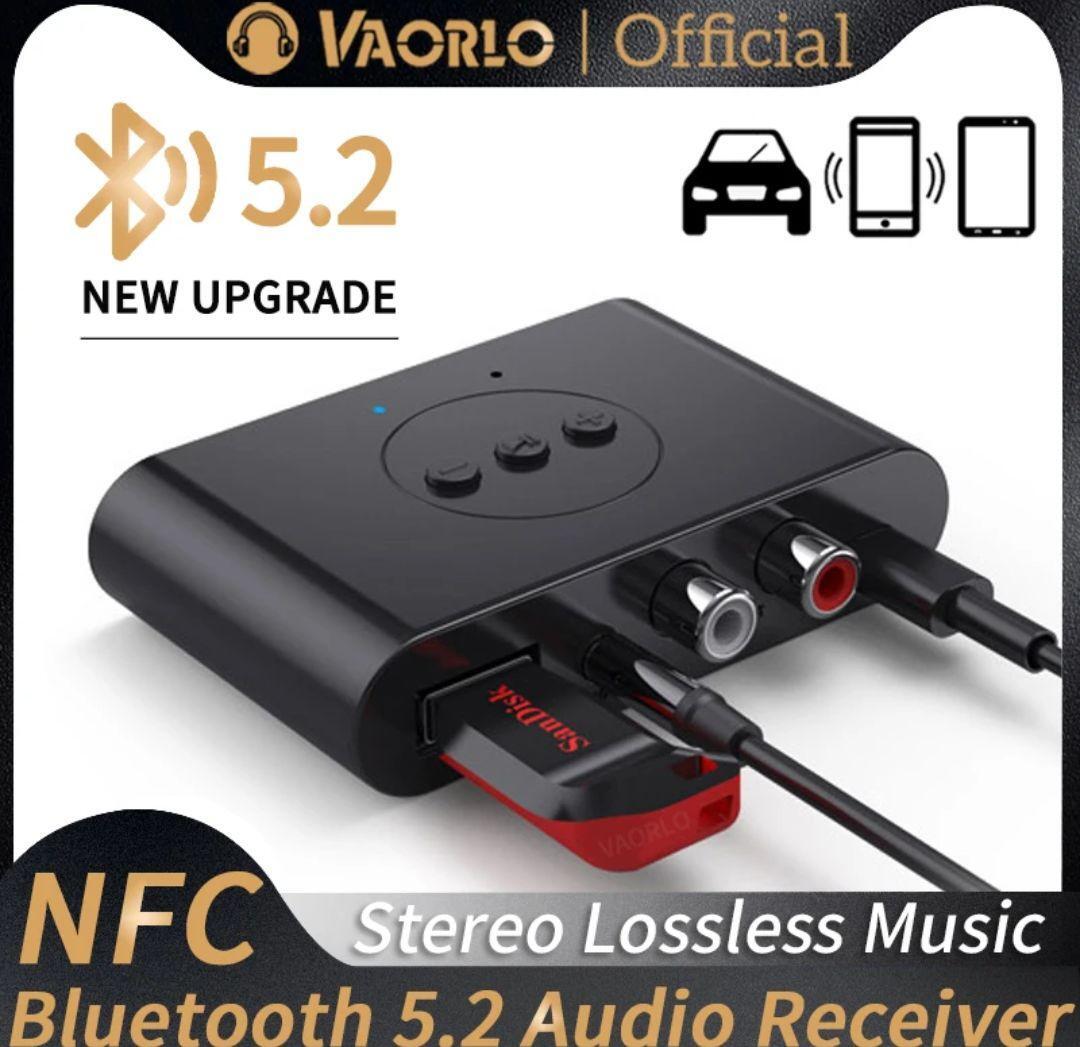 Yahoo!オークション - Vaorlo Bluetooth 5.2 オーディオレシーバー NFC...