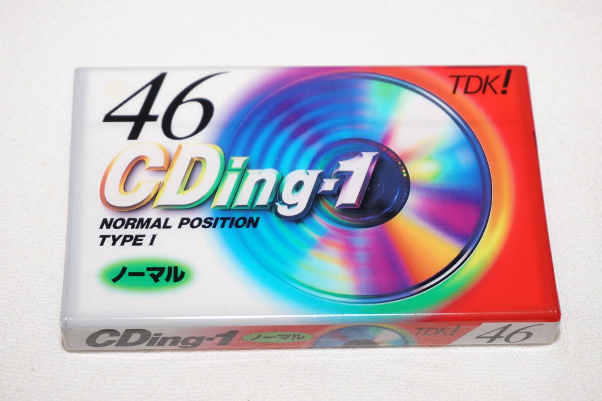 Yahoo!オークション - TDK CDing-1 46分 ノーマルポジション カセット...