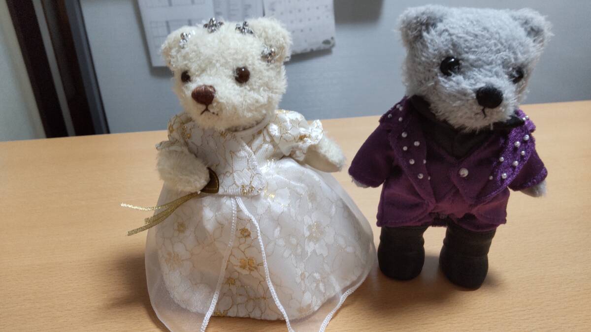 Yahoo!オークション - 宝塚歌劇 熊のぬいぐるみ エリザベート2体セット