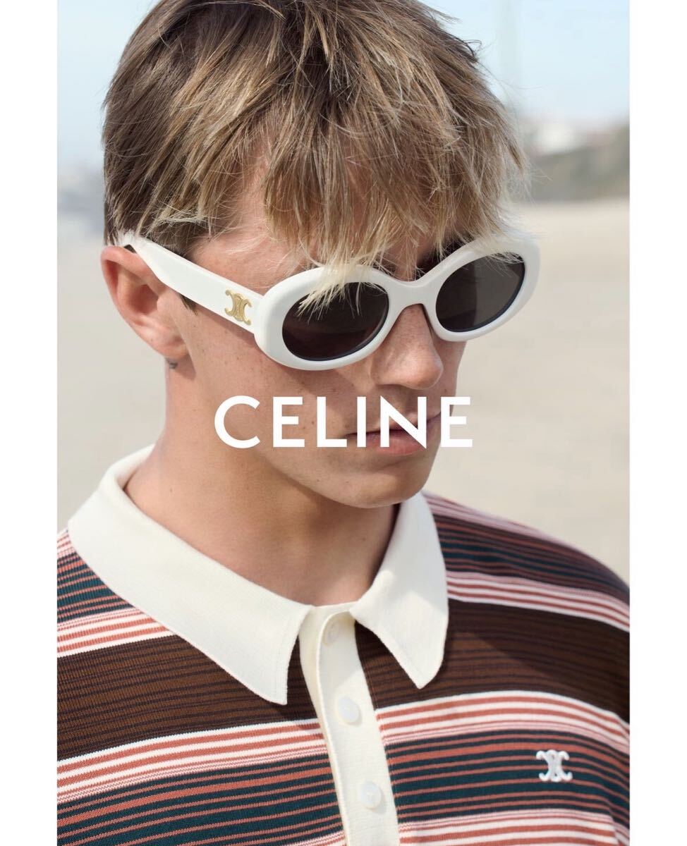 Yahoo!オークション - 23SS Celine トリオンフ オーバルサングラス TRI...