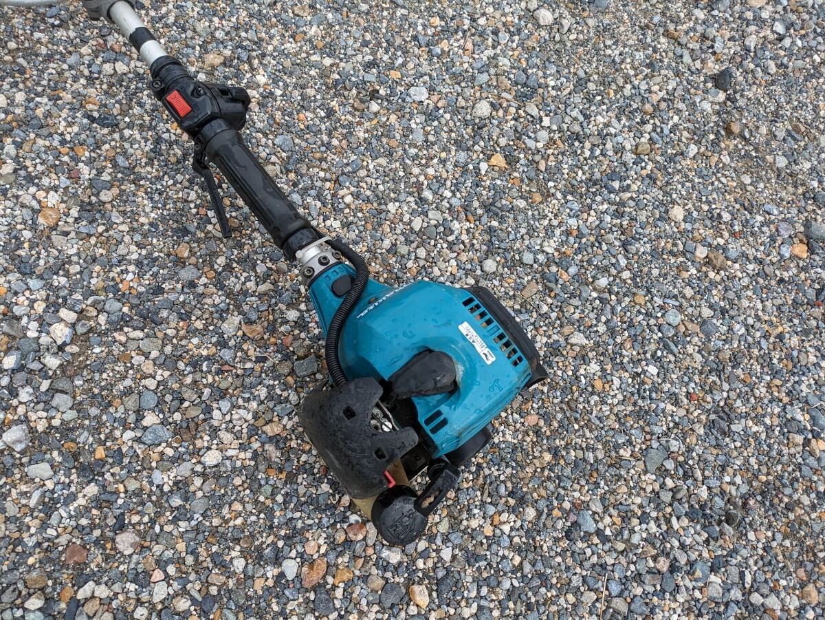 Yahoo!オークション - 即使用可 刈払機 マキタ MEM2600L 2サイクル 片...