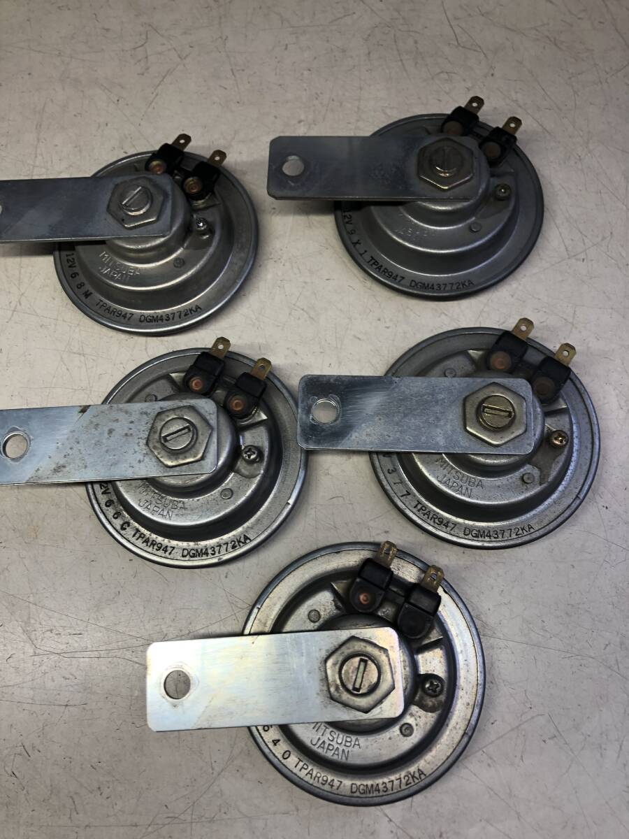 Yahoo!オークション - NO16) フュージョン X 純正ホーン5個 即決 送料...