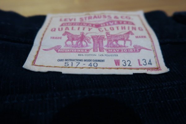 Yahoo!オークション - リーバイス 517‐40 日本製 コーデュロイパン...