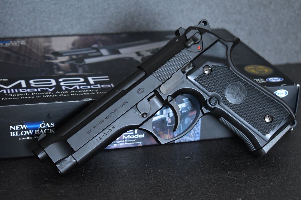 Yahoo!オークション - 東京マルイ ベレッタ M92F ミリタリーモデル ガ...