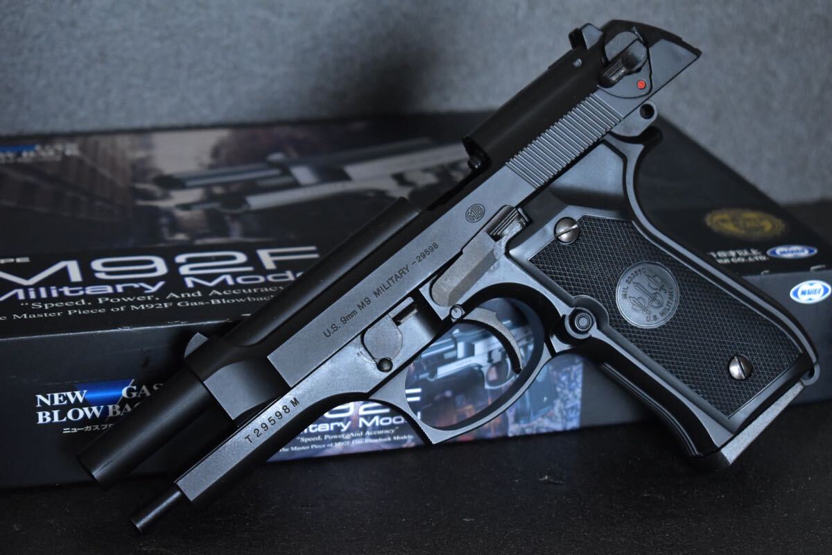 Yahoo!オークション - 東京マルイ ベレッタ M92F ミリタリーモデル ガ...