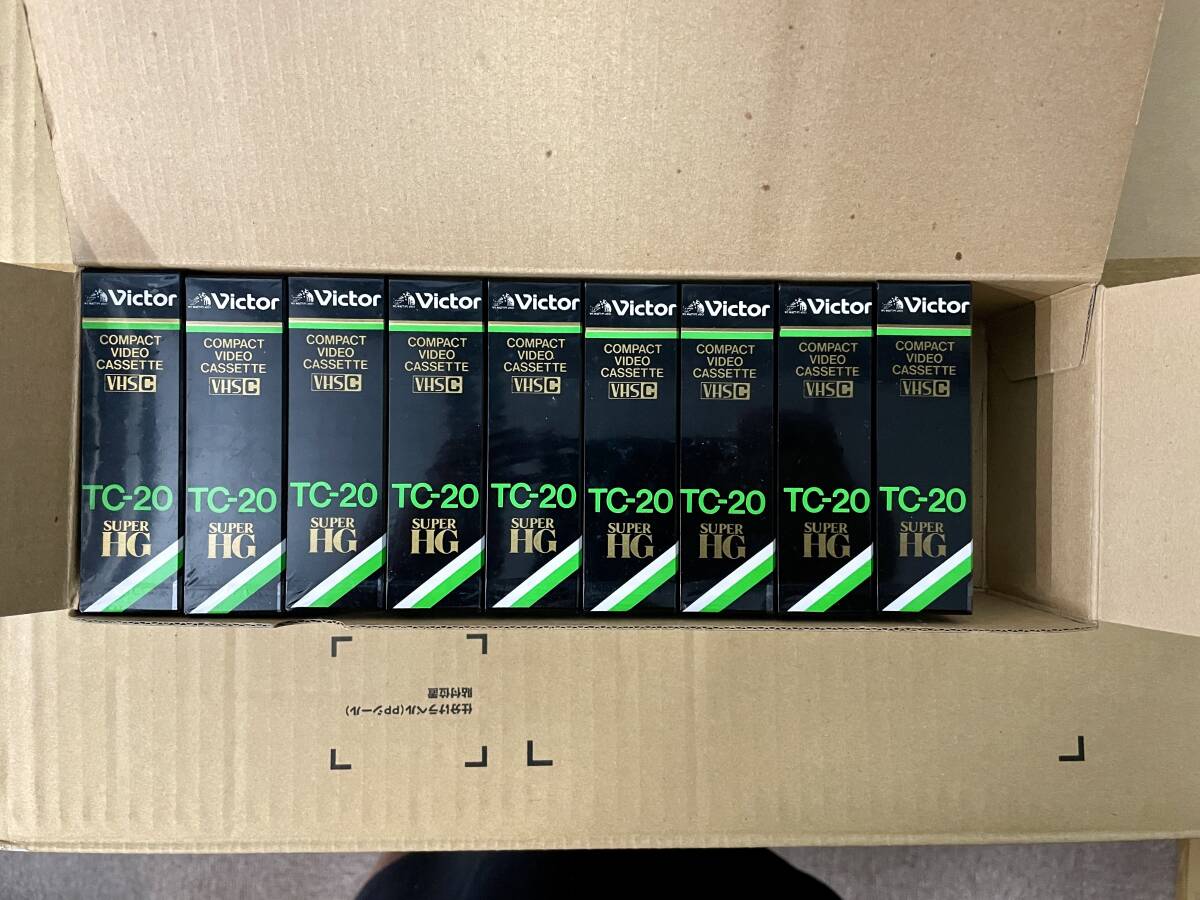 Yahoo!オークション - 未使用 Victor ビクター VHSC VHS-C Super HG TC...