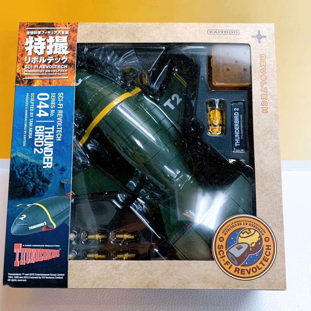 Yahoo!オークション - Q1-K10/9 特撮 リボルテック サンダーバード2号...
