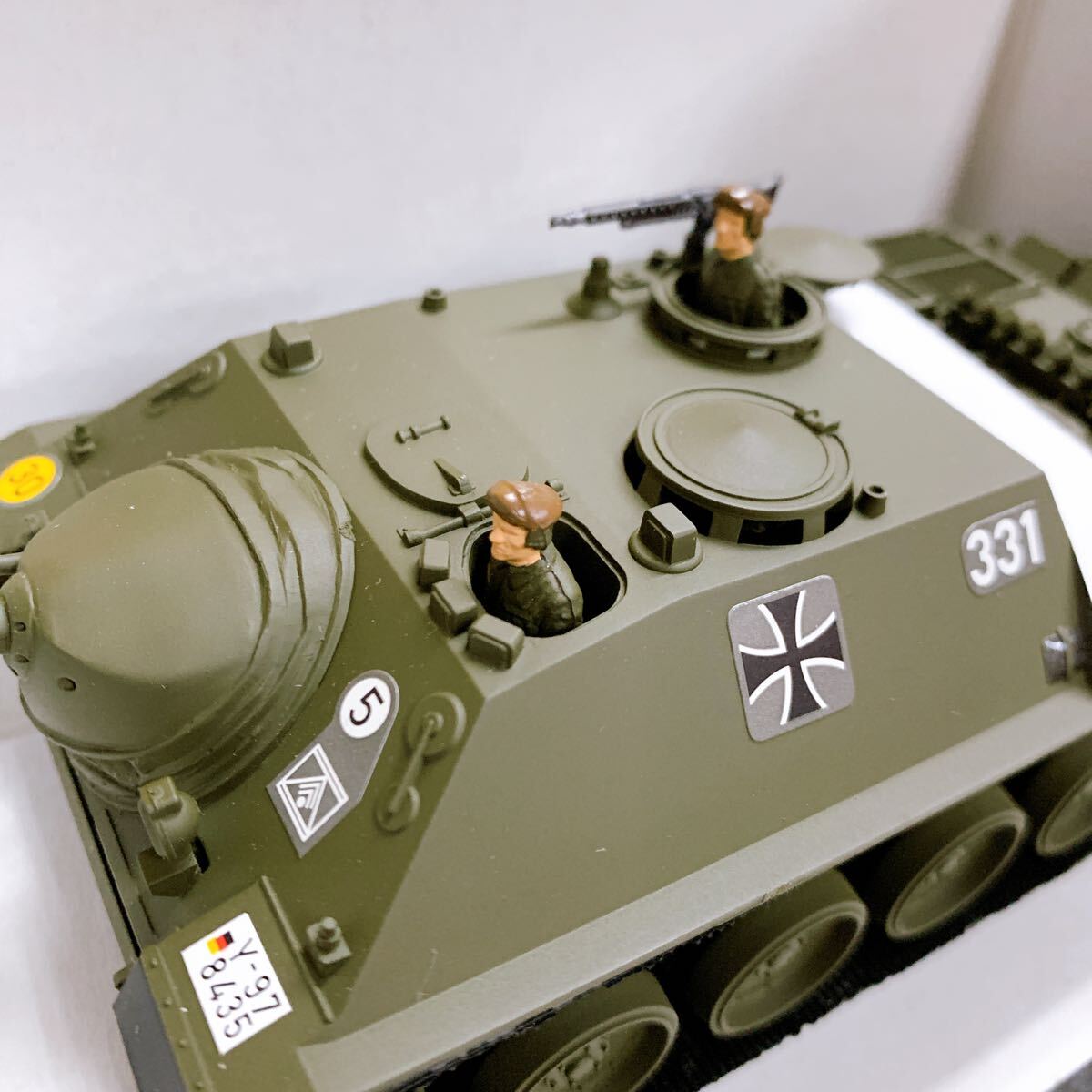 Yahoo!オークション - Q1-K10/9 TAMIYA タミヤ 戦車 西ドイツ カノン ...
