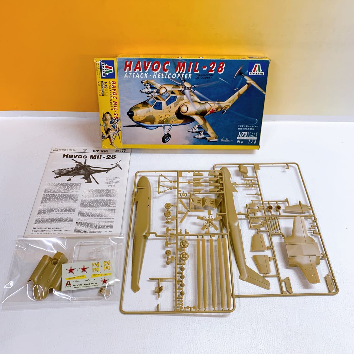 Q1-K10/21 プラモデル イタレリ ITALERI 未組立 ヘリコプター havoc MIL-T28 NO176(その他)｜売買されたオークション情報、yahooの商品情報をアーカイブ ...