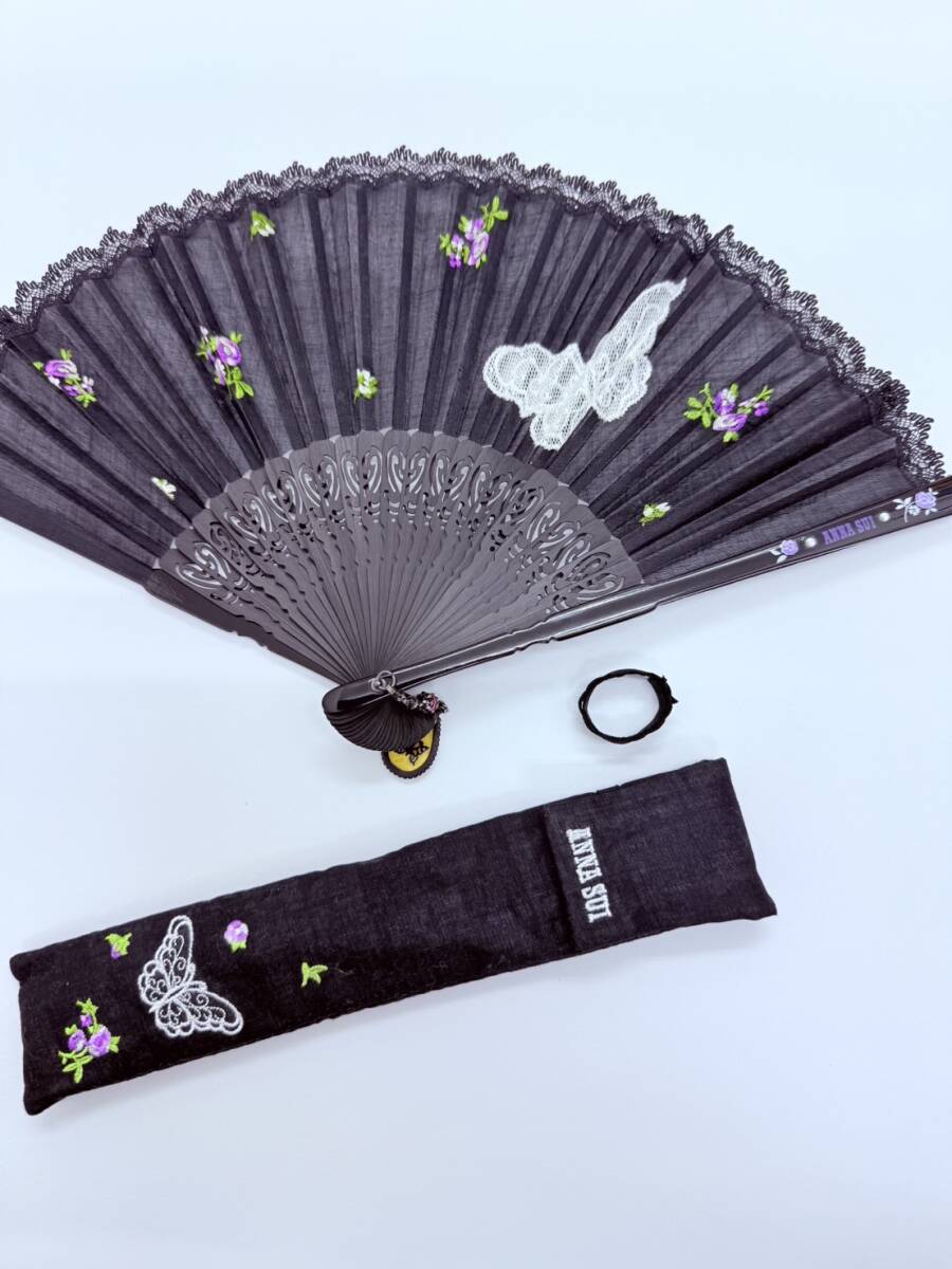 Yahoo!オークション - 美品 ANNA SUI アナスイ 扇子 せんす 和装小物 ...