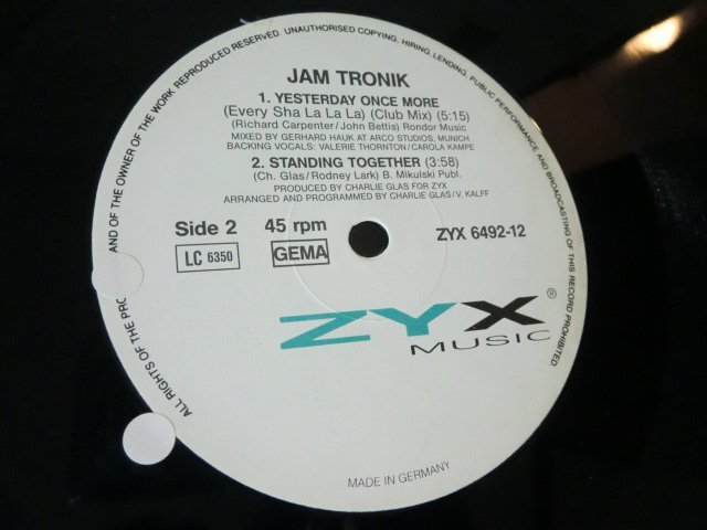 Yahoo!オークション - (B)何点でも同送料 LP/レコード/Jam Tronik Yest...