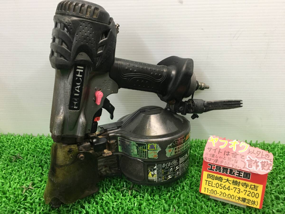 Yahoo!オークション - 【0907】 HiKOKI(旧日立工機) 高圧釘打機 NV65HM...