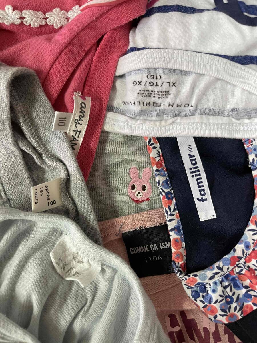 Yahoo!オークション - YF92 女の子 100〜110 45枚セット 子供服 ブラン...