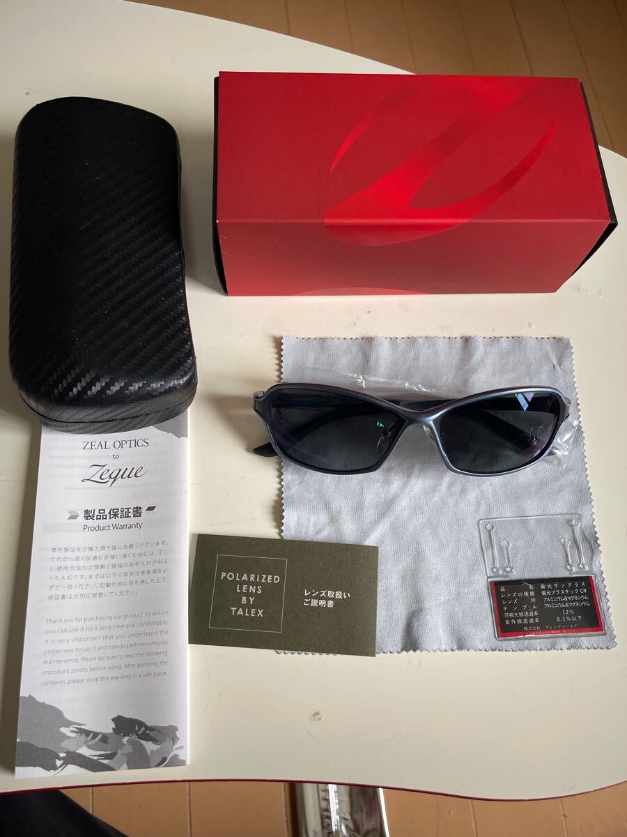 Yahoo!オークション - 偏光 サングラス ZEAL zeque ドリオ F-1667 BLUE...