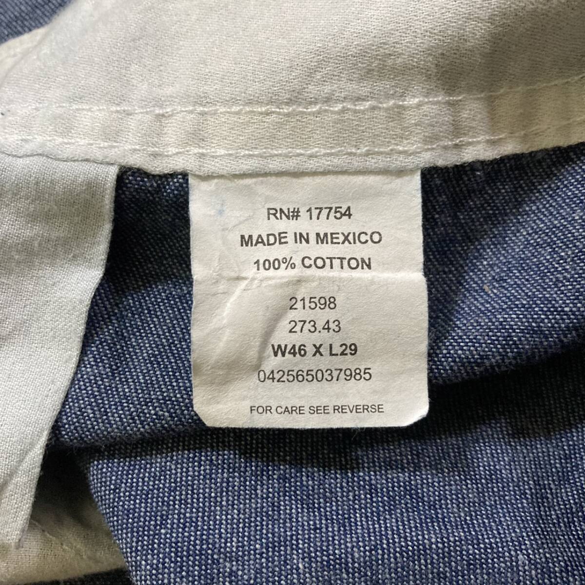 Yahoo!オークション - KEY ブルー系デニム W40 X L29 アメリカ輸入古着...