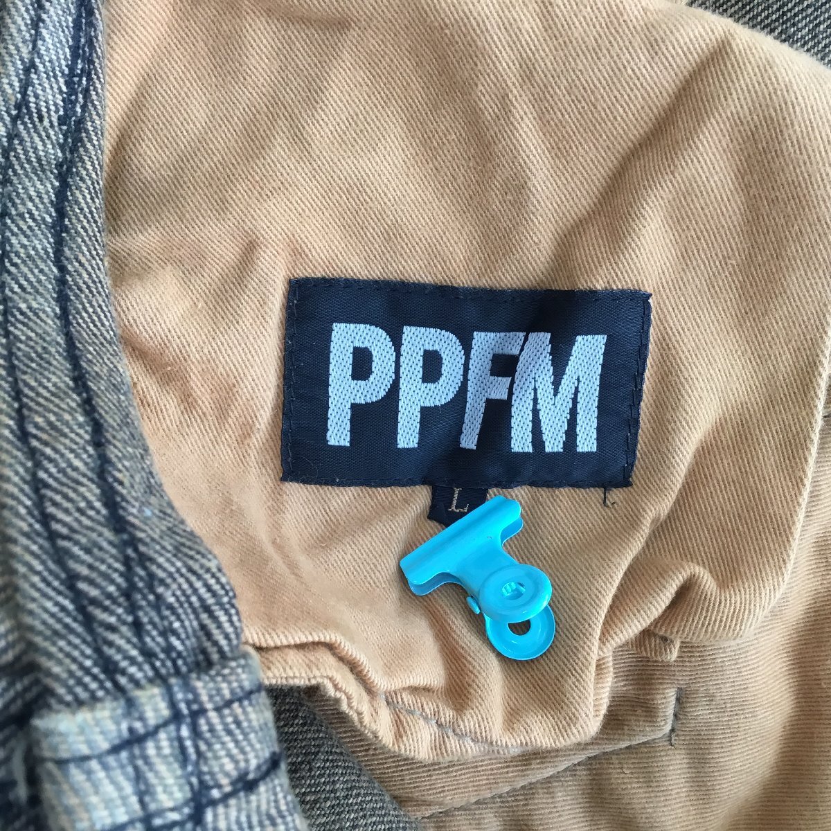 Yahoo!オークション - PPFM ピーピーエフエム オーバーオール デニム...