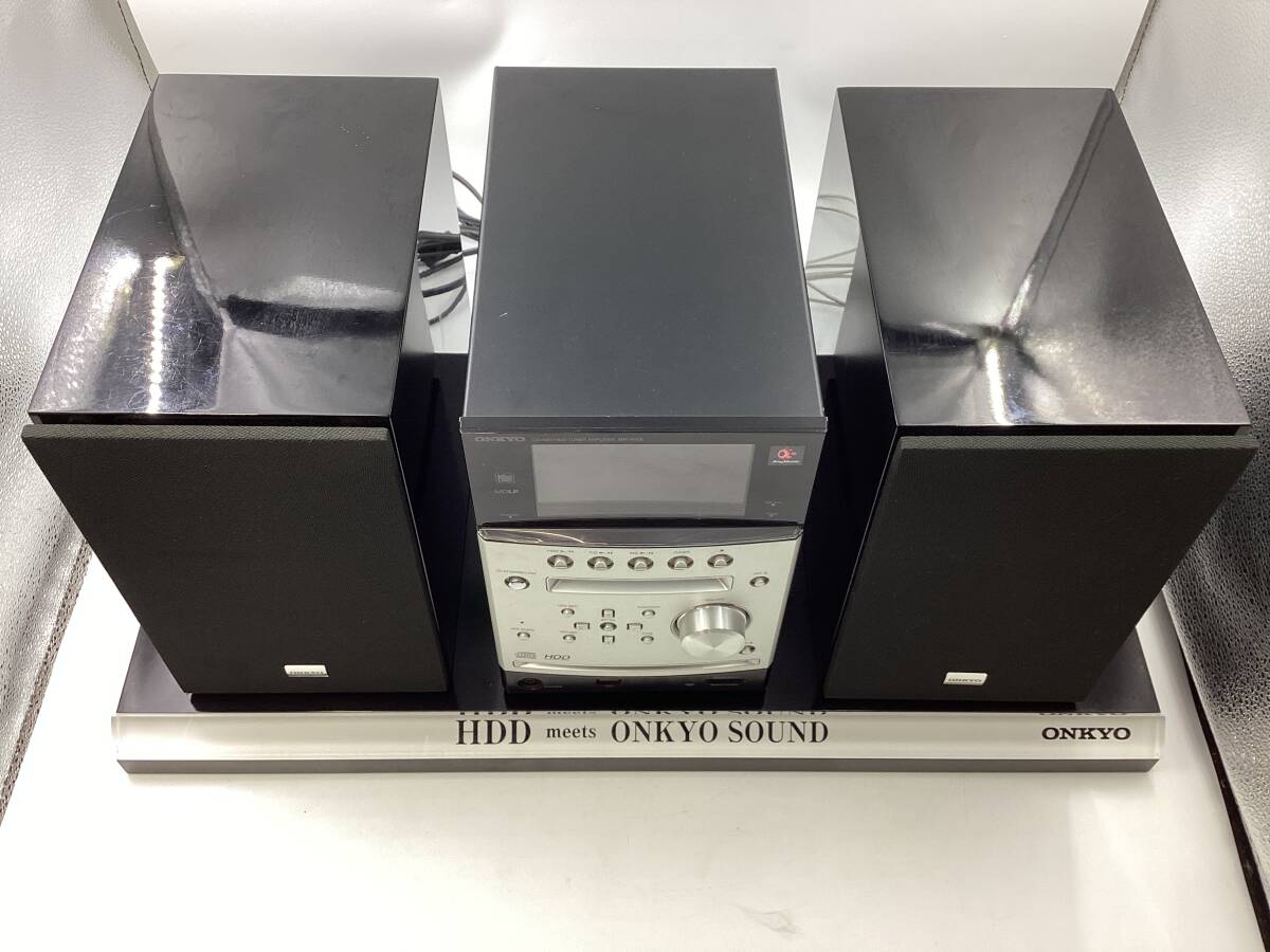 Yahoo!オークション - 【3831】ONKYO BR-NX8 システム コンポ CD MD HD...