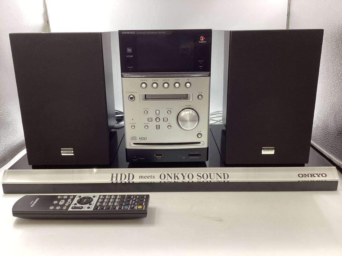 Yahoo!オークション - 【3831】ONKYO BR-NX8 システム コンポ CD MD HD...