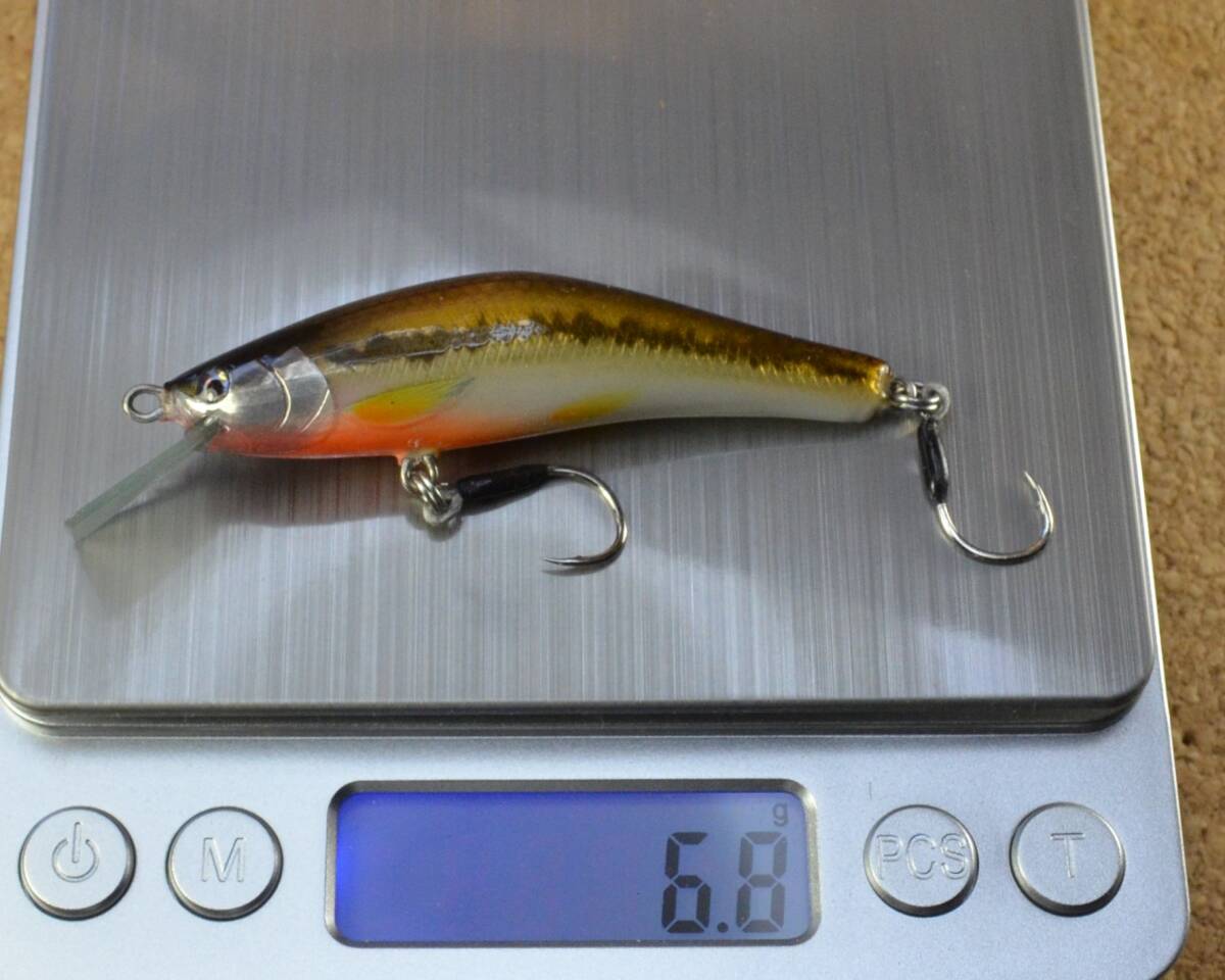 Yahoo!オークション - ハンドメイド・バルサミノー 約63mmシンキング（...