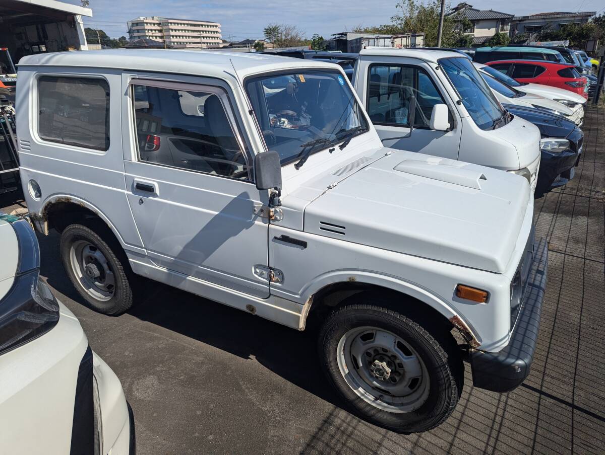 Yahoo!オークション - スズキ ジムニー V-JA11V F6A MT 1993年式 走行1...