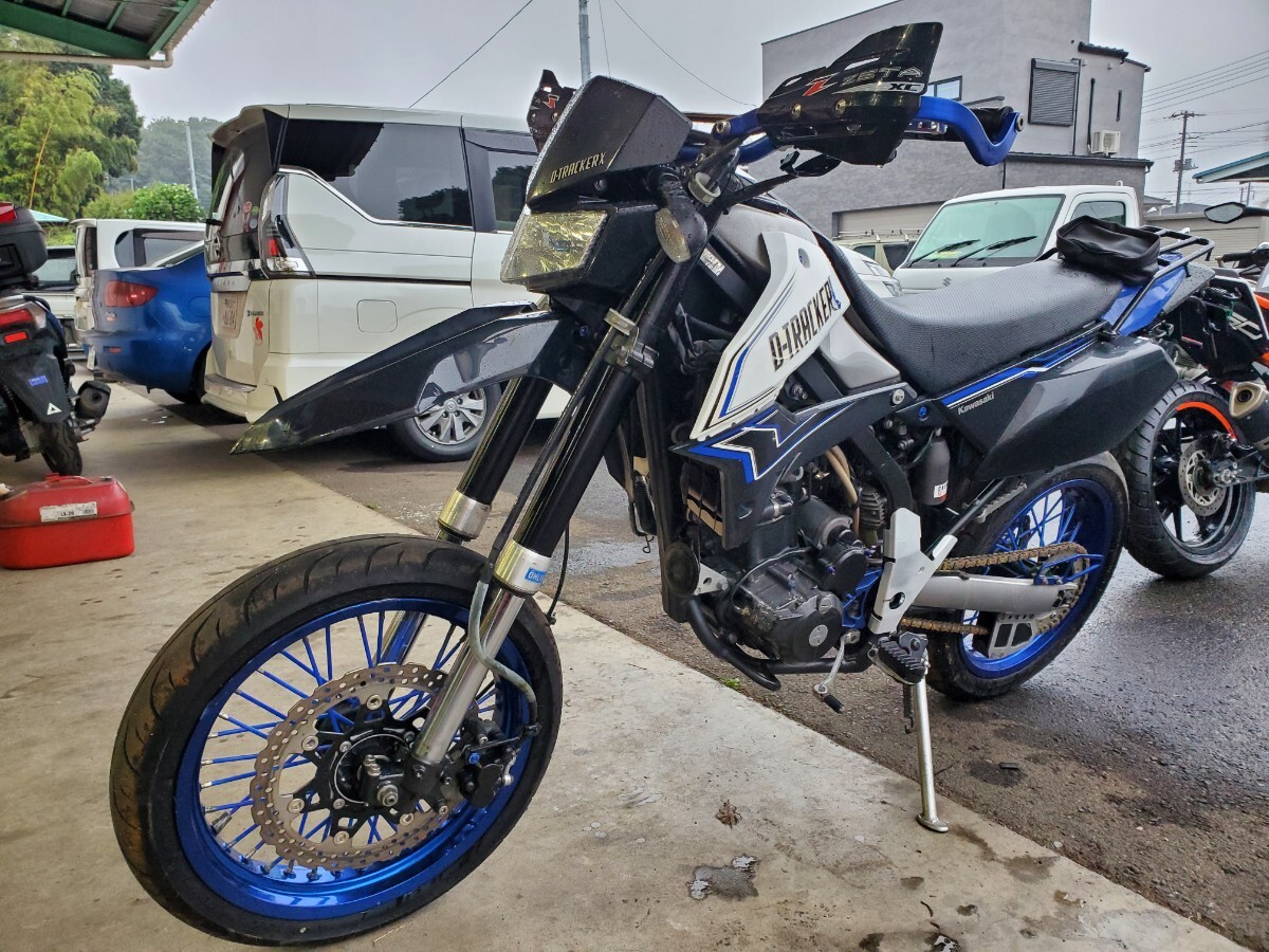 Yahoo!オークション - 格安 Dトラッカー250X LX250V 42621km セル始...