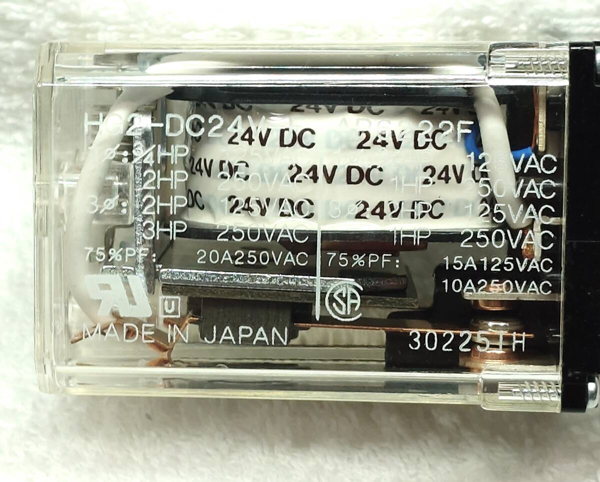 Yahoo!オークション - パナソニック 型番 HG2-DC24V-F AP6222F HGリレ...