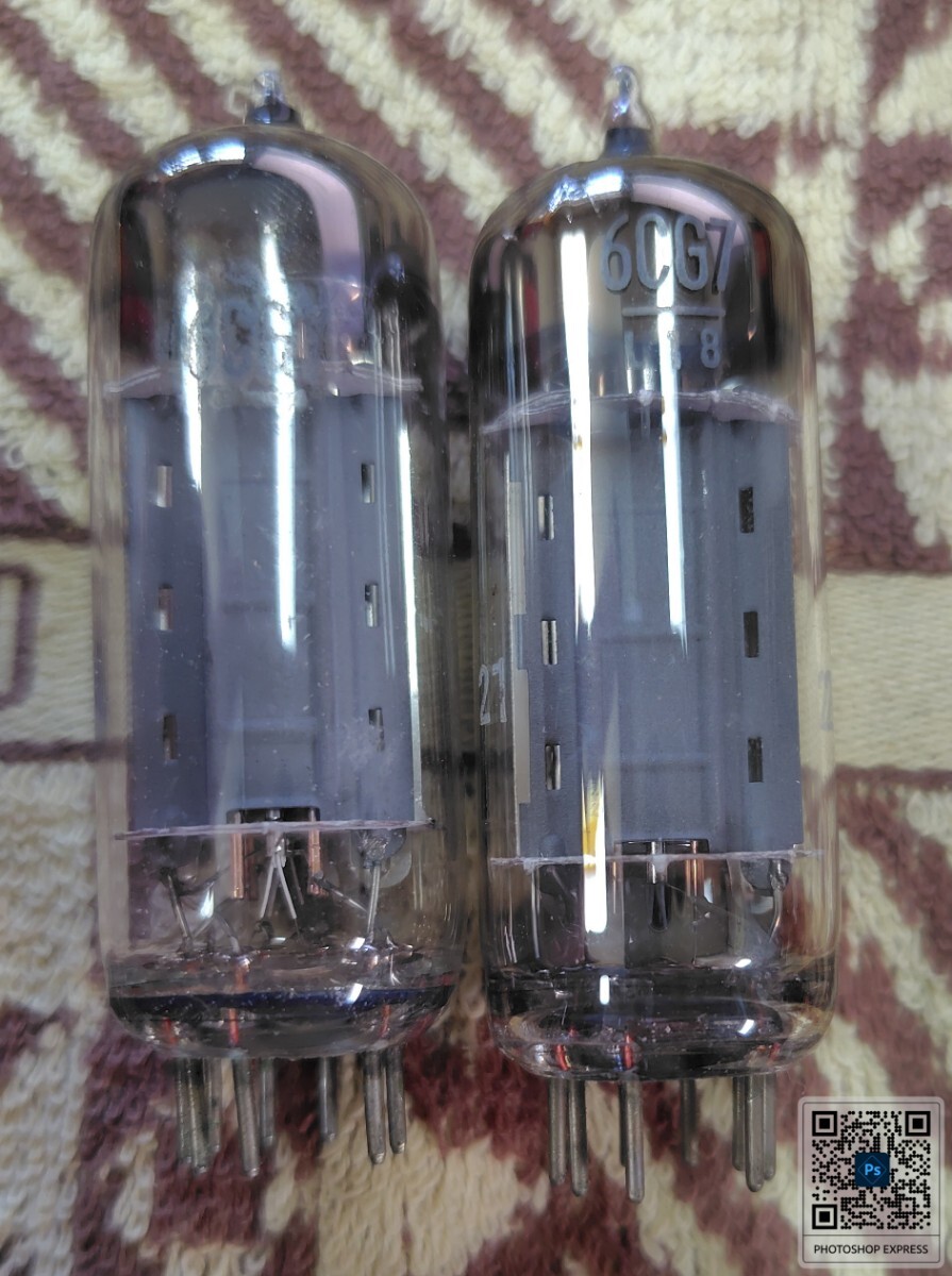 Yahoo!オークション - 真空管 6CG7 箱入り2本（NEC 三菱）