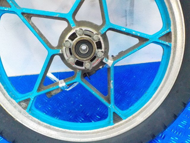 Yahoo!オークション - d318 スズキ GSX400F 純正 フロントホイール 19...