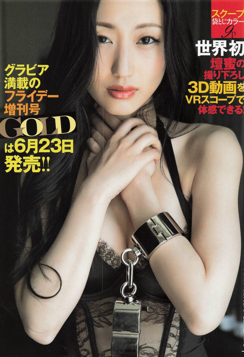 Yahoo!オークション - 【厚手ラミネート加工】壇蜜 切り抜き 雑誌グラ...