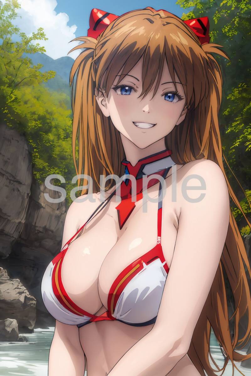 Yahoo!オークション - 4585 アスカ エヴァンゲリオン 美女ポスター 高...