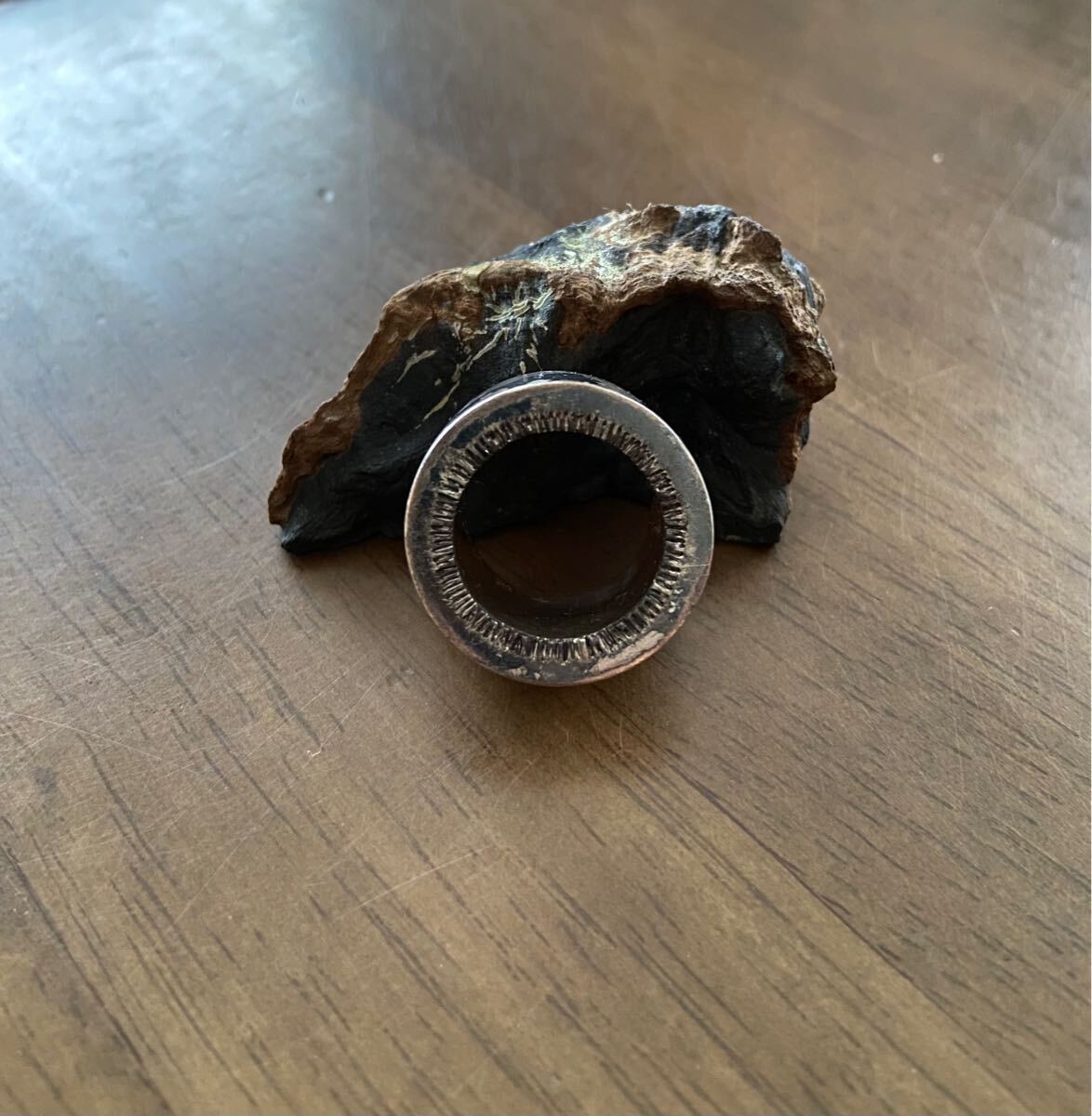 KEI SHIGENAGA SHISUI ring MEDIUM 13号 OXIDIZED BLACK 定価¥51 KEI SHIGENAGA SHISUI ring MEDIUM 13号 OXIDIZED BLACK 定価¥51