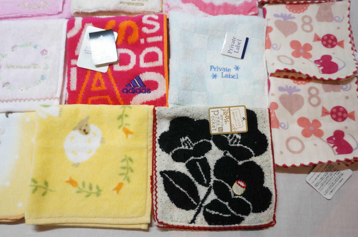 Yahoo!オークション - 【L32A】大量 44枚 未使用保管品 タオルハンカチ...