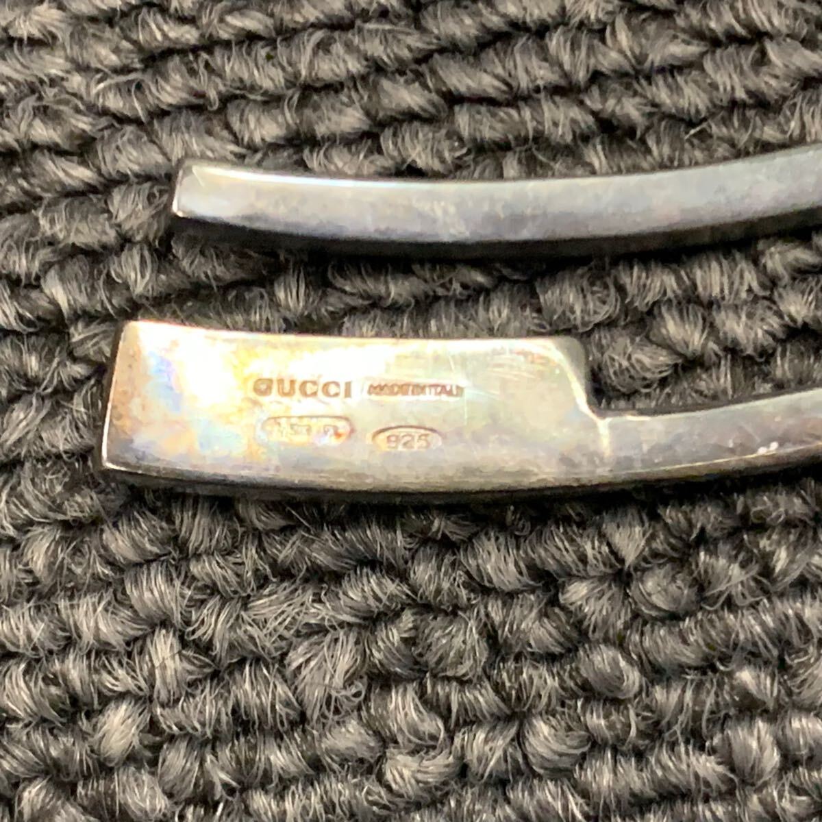 Yahoo!オークション - GUCCI グッチ シルバー SV 925 チョーカー