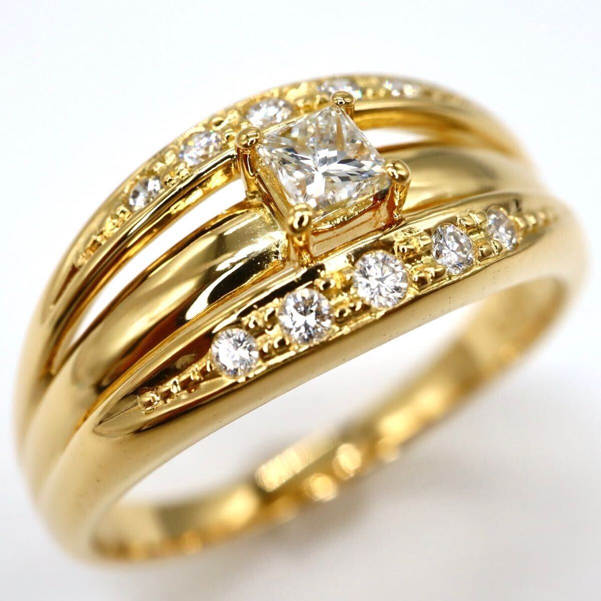 美品!!TASAKI(田崎真珠) K18 天然ダイヤモンドリング O 約4.1g 約15.0号 0.29ct diamond jewelry ring ジュエリー ED0/ED5-戒指–日本 ...