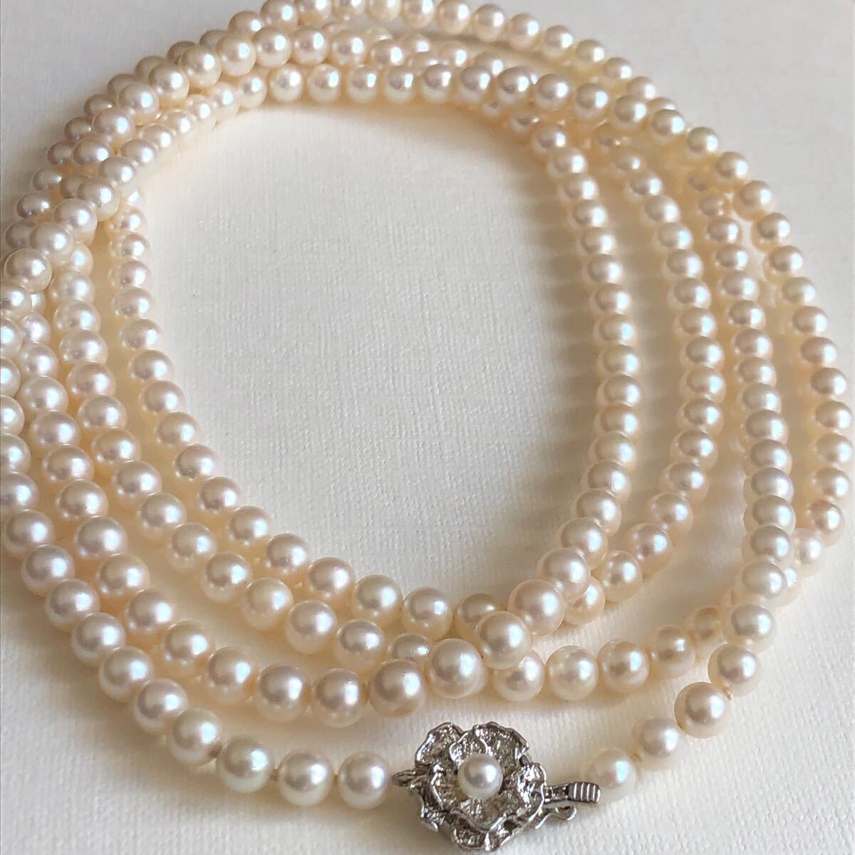 あこや真珠ネックレス137センチロング(アコヤ真珠)｜売買されたオークション情報、yahooの商品情報をアーカイブ公開 - オークファン（aucfan.com）