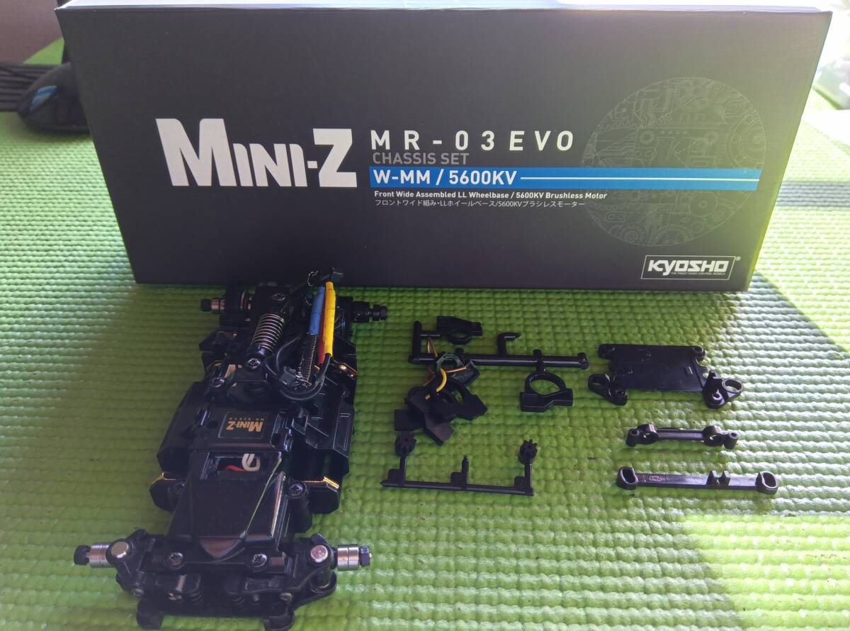 Yahoo!オークション - 京商 MINI-Z ミニッツレーサー MR-03EVO シャシ...