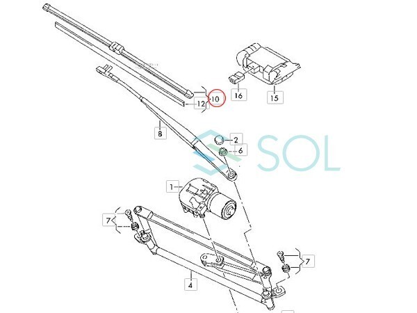 Yahoo!オークション - VW ゴルフ5(1K1 1K5) ゴルフ6(5K1 AJ5) パサート...