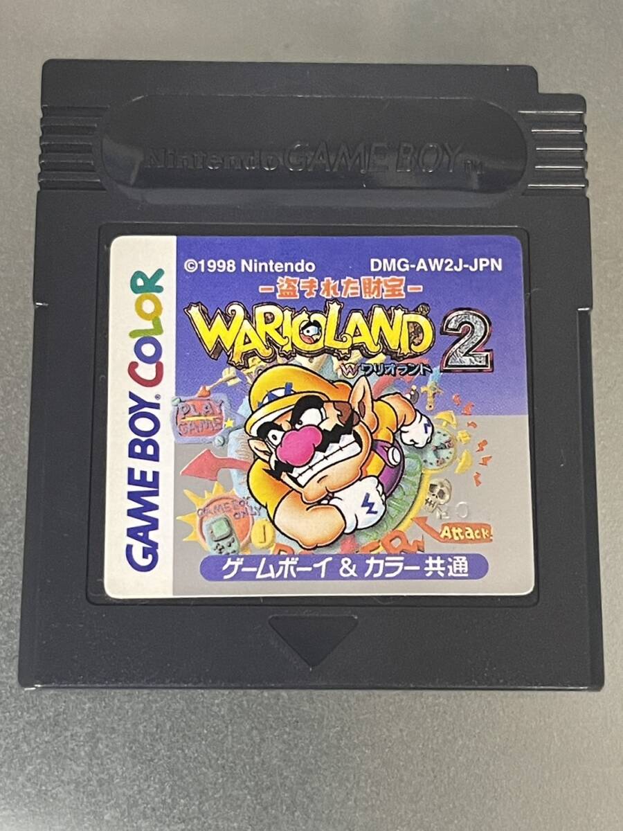 Yahoo!オークション - GBC GAMEBOY COLOR ゲームボーイカラー ワリオ...